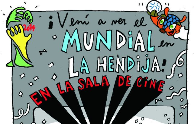 La Hendija invita a ver el Mundial en pantalla gigante