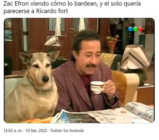 Zac Efron y su look Ricardo Fort: los memes