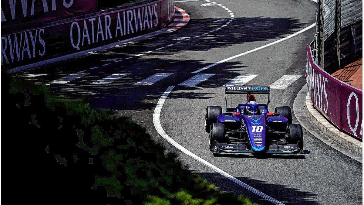 Colapinto largará octavo en la Fórmula 3 en Montecarlo