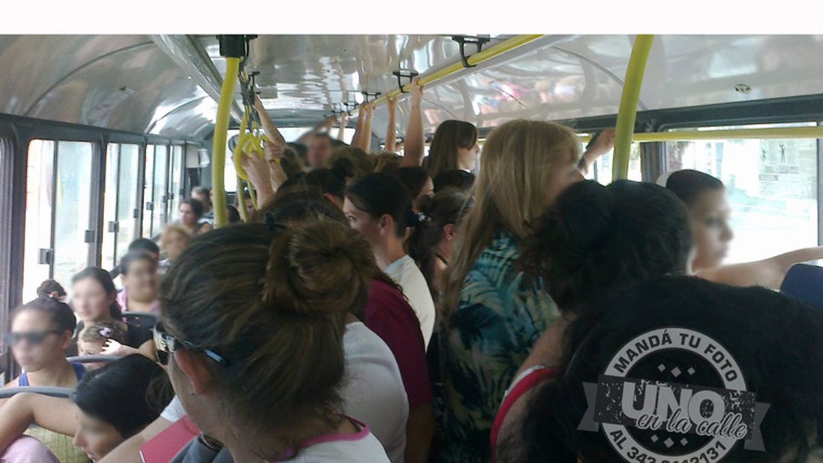 Así se viaja en la línea 22