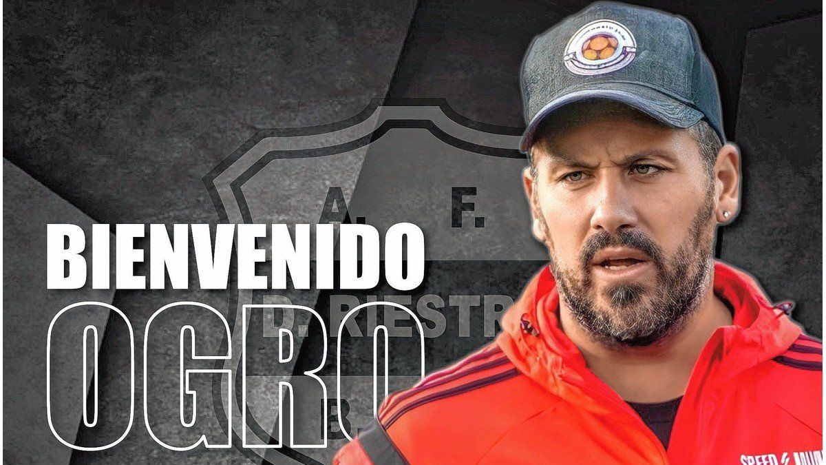 El Ogro Fabbiani es el nuevo DT de Deportivo Riestra