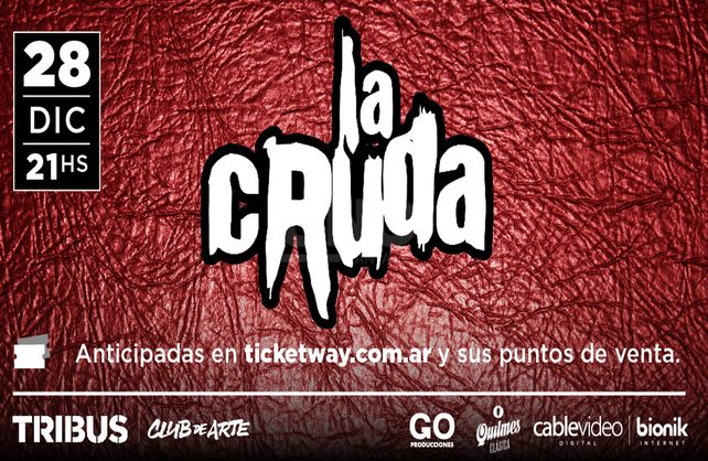 La Cruda despide el año en Tribus