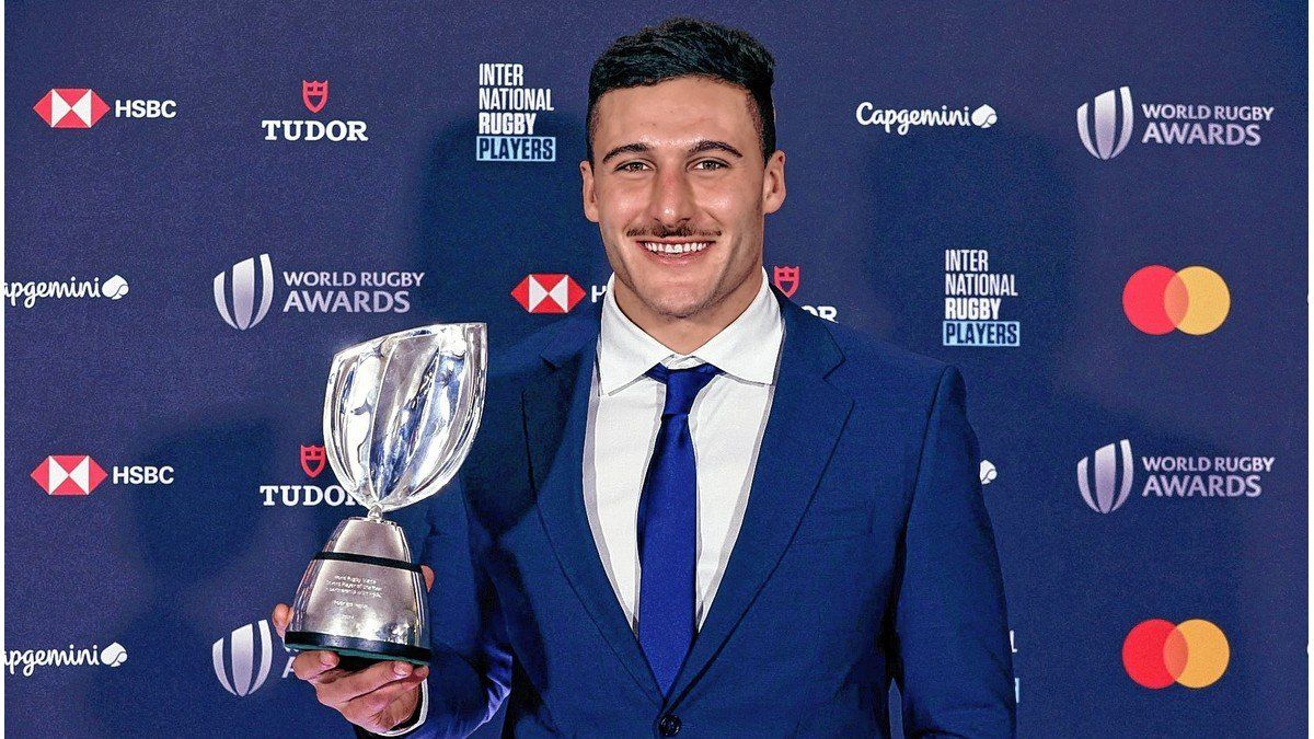 Rodrigo Isgró fue elegido el mejor jugador de seven del mundo
