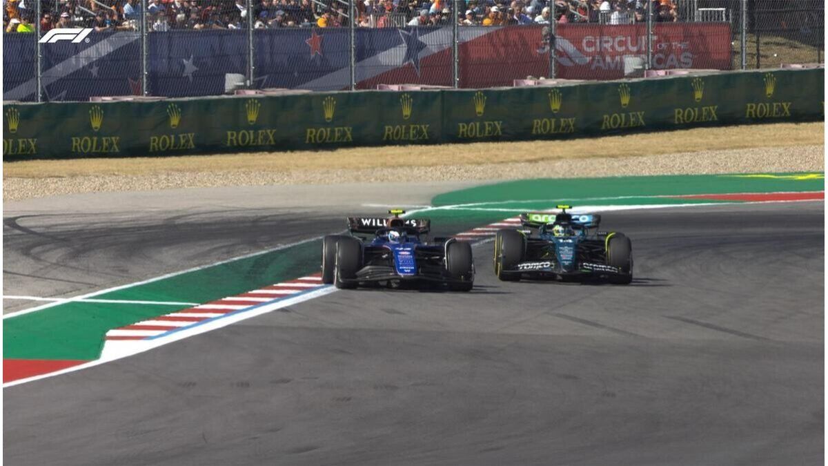 Franco Colapinto ganó el premio al mejor sobrepaso del año en la Fórmula 1