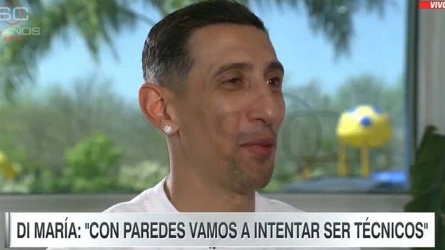 Di María: Con Paredes vamos a dirigir una vez en Central y una vez en Boca
