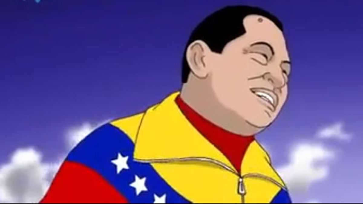 El video que muestra cuando Chávez llega el cielo