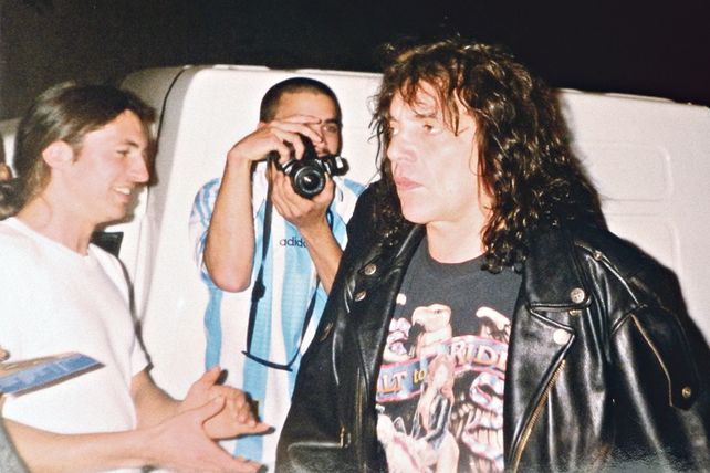 Recuerdos de Pappo en su paso por Paraná
