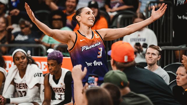 Taurasi, canalla histórica, llegó a 10.000 puntos en la WNBA