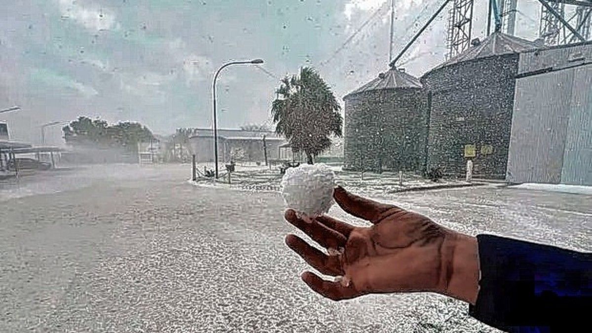 El día de la Primavera cayó granizo en Ramona, Egusquiza, Lehmann y ...