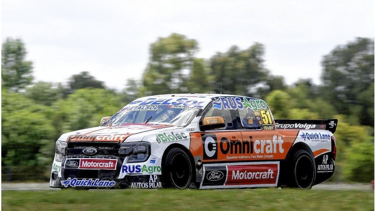 Juan Pablo Gianini se coronó en las TC Pick Up