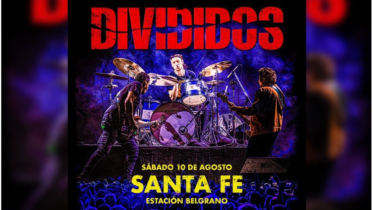 Divididos, la Aplanadora del Rock, llega a Santa Fe en el marco de su ...