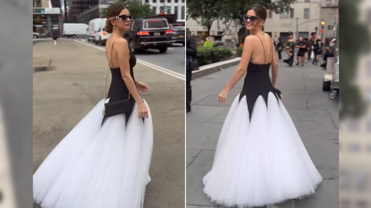 La China Suárez sorprendió en la Semana de la Moda en Nueva York