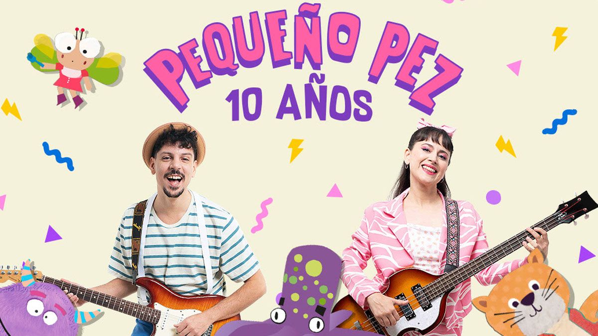 Pequeño Pez llega a Santa Fe festejando sus 10 años