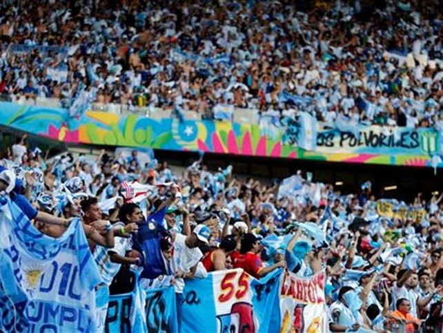 Argentina, favorita a ser la mejor hinchada