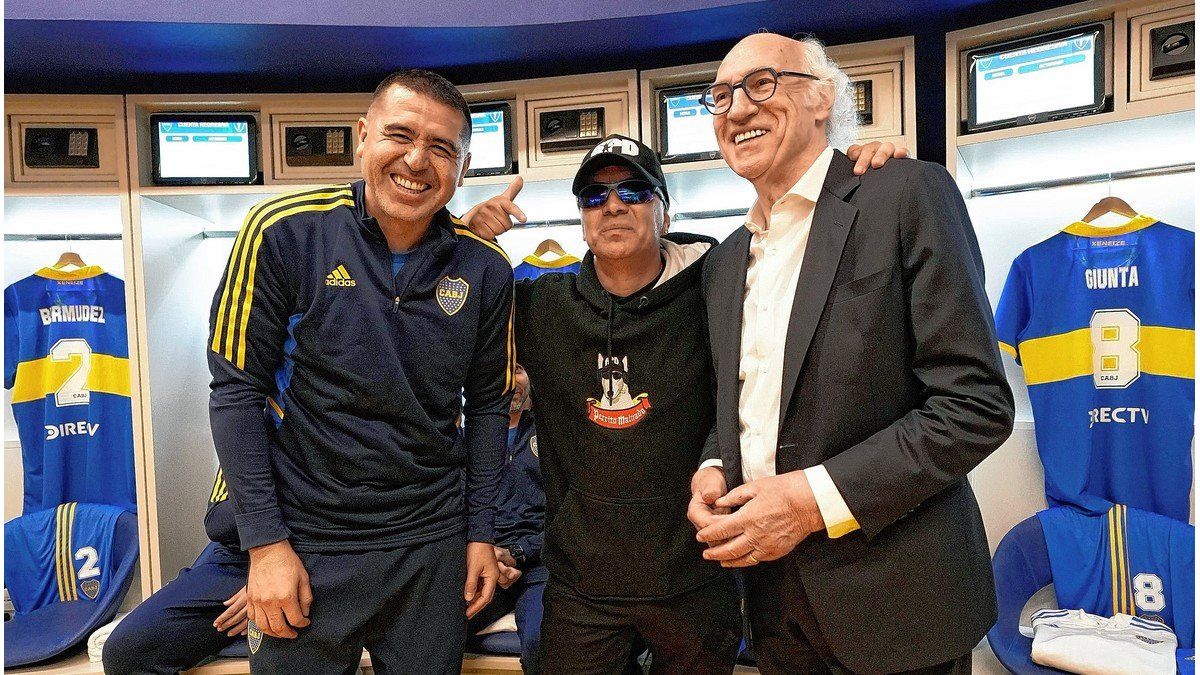 Román, el último Diez, recibe su homenaje en La Bombonera