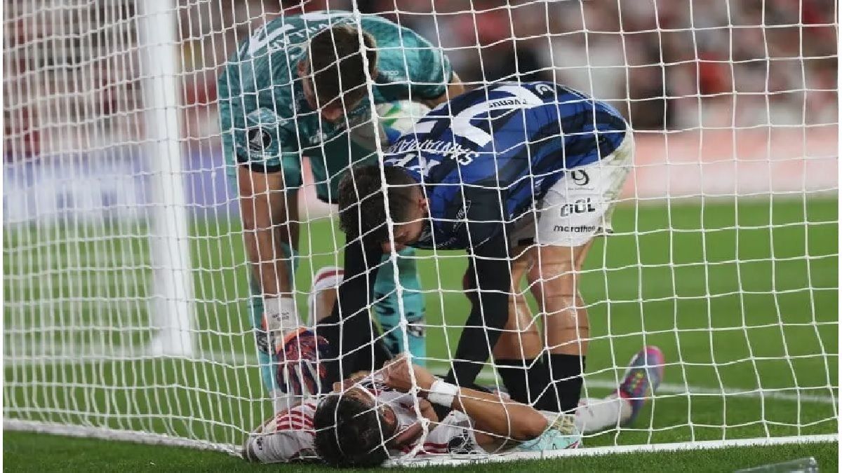 Qué le pasó a Meza y hasta cuándo lo pierde River