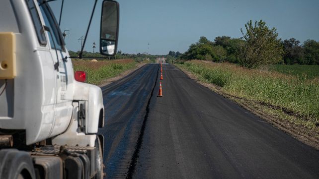 La Ruta A03 entre Piedras Blancas y Ruta 12, tiene 70% de avance
