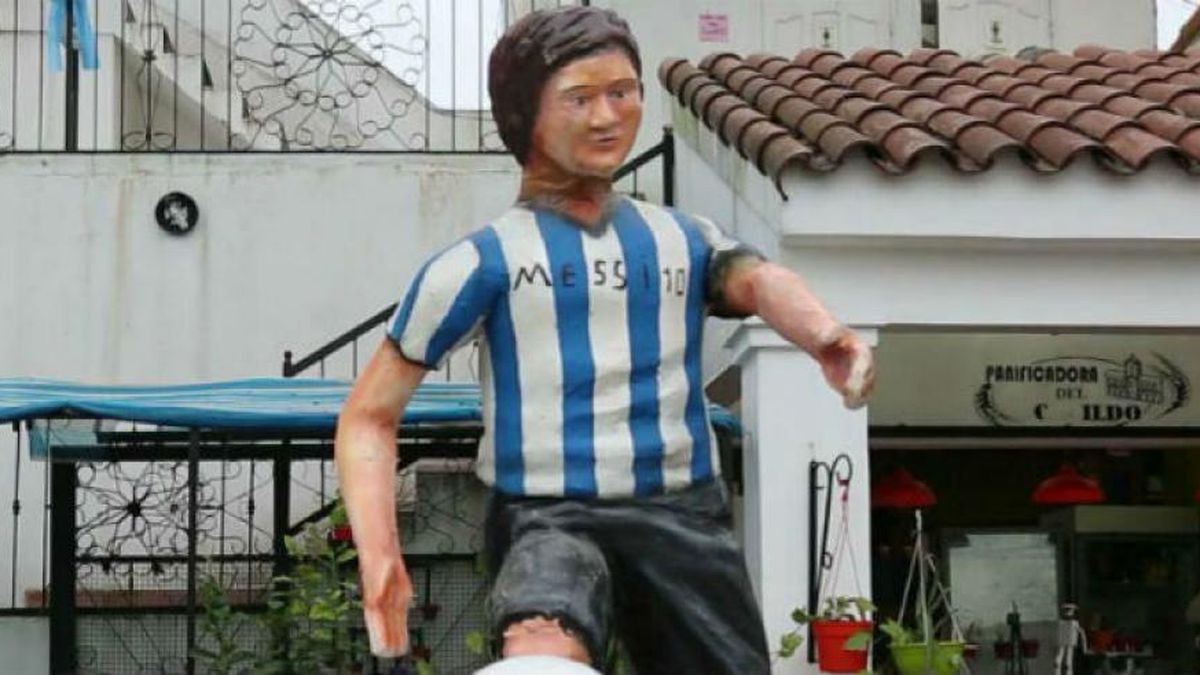 La verdadera historia de la estatua de Messi más fea del mundo y el ...