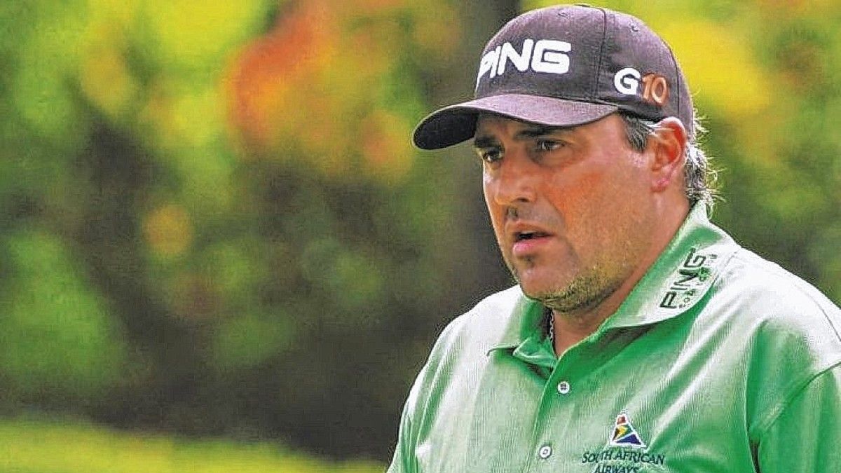 El golfista Ángel Cabrera ya está en Córdoba