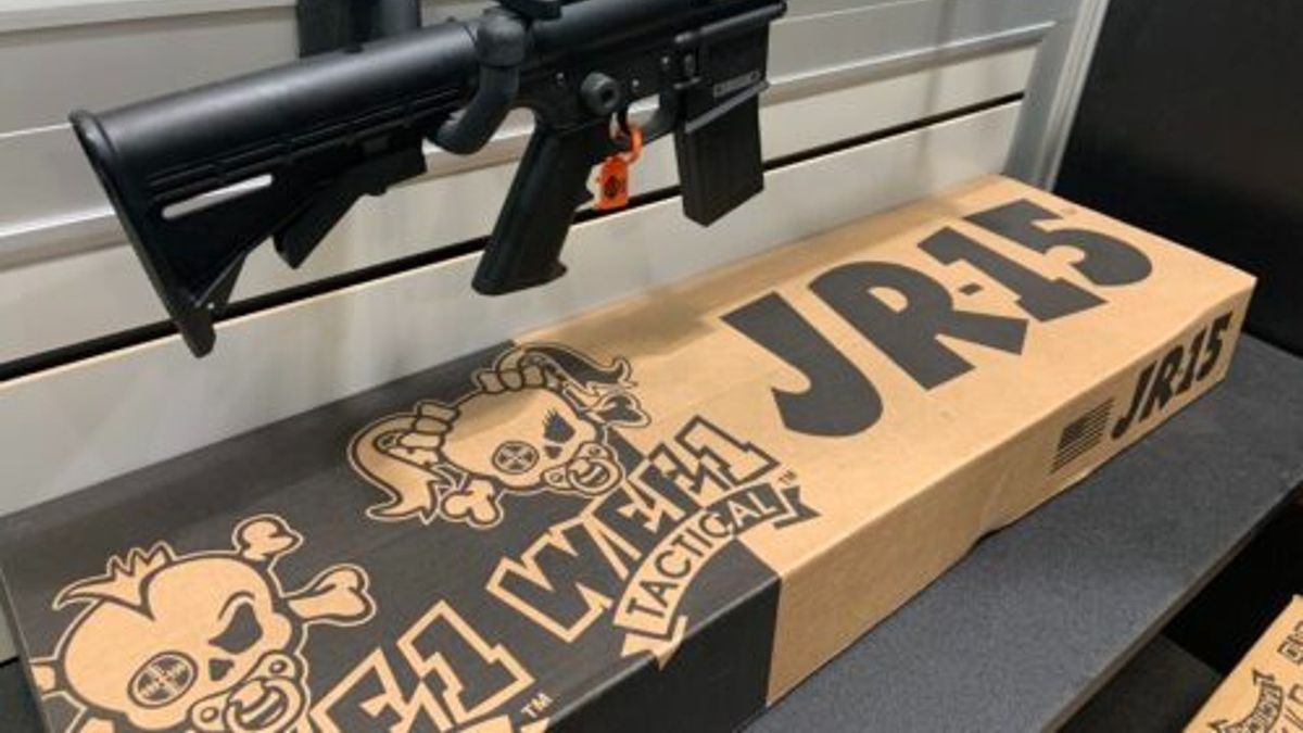 Lanzan un rifle semiautomático para niños