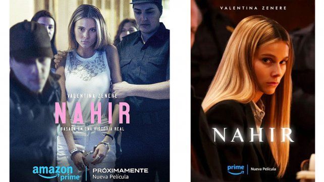 Amazon Prime Video sacó poster de la película de Nahir Galarza
