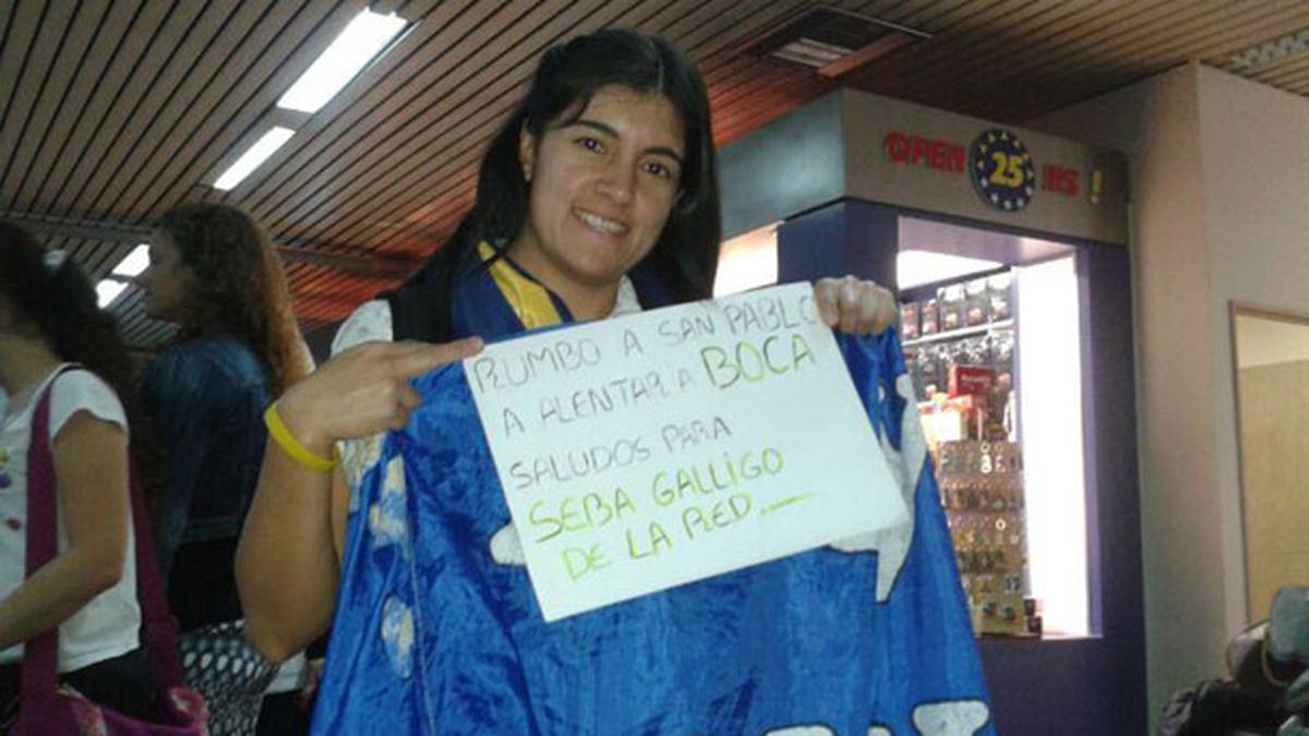 Apoyo paranaense a Boca en San Pablo