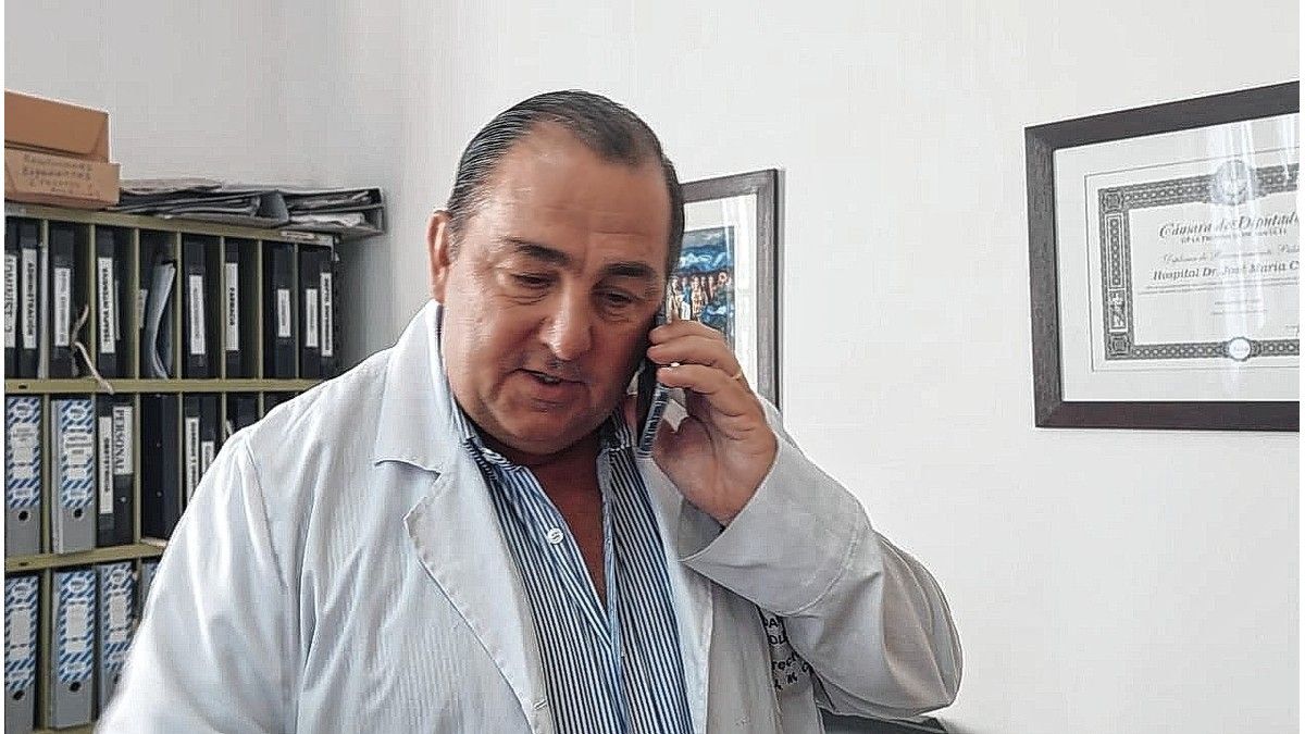 Últimos días de Juan Pablo Poletti al frente del Hospital Cullen antes ...