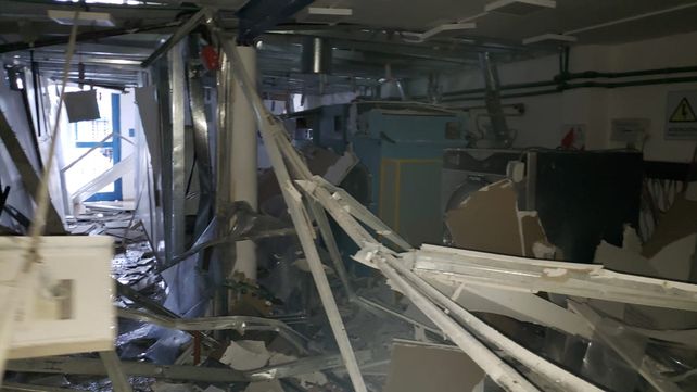 Fuerte explosión de una caldera en un lavadero industrial en la zona sur