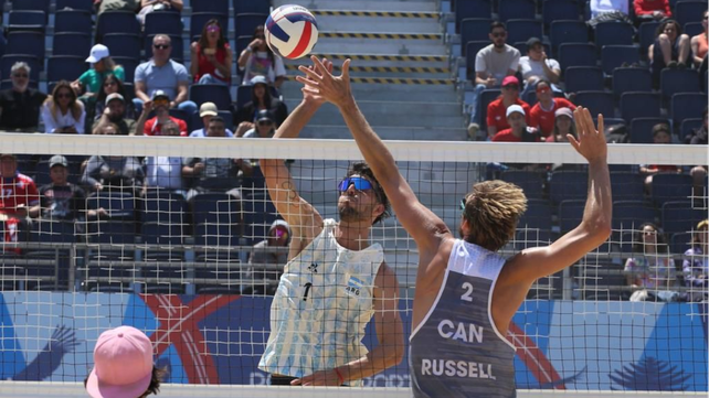 Panamericanos: los Capogrosso perdieron en vóley de playa