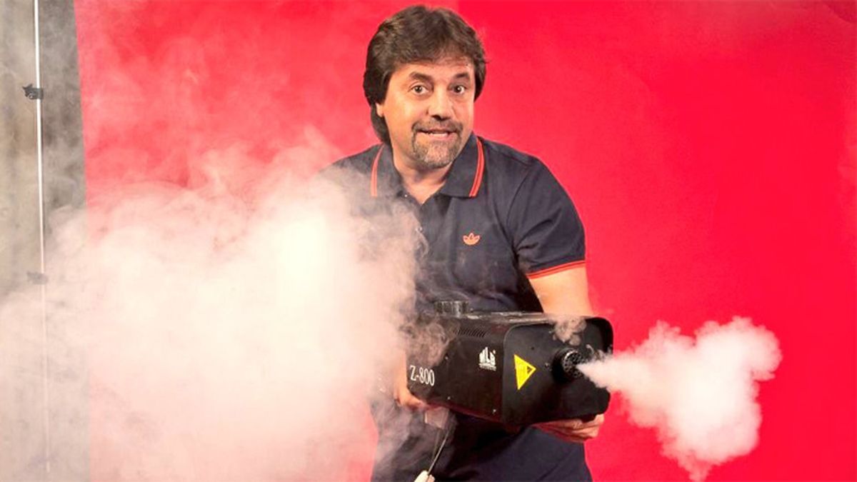 Estallaron las redes: el cumpleaños de Caruso Lombardi es puro humo