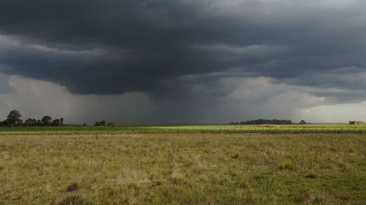 Alerta por lluvias importantes en el centro de Argentina
