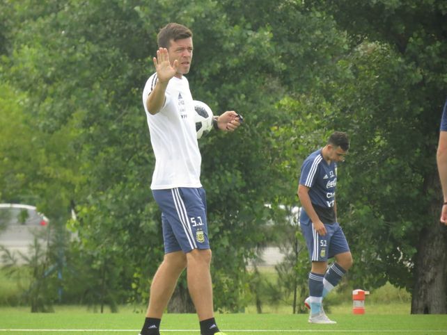 Esteban Solari, la selección y la cantera de Rosario