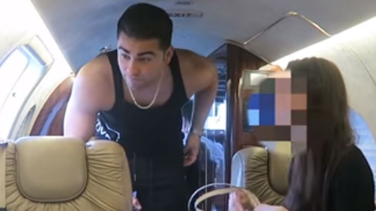 Nunca imaginó lo que iba a pasarle por subir al lujoso jet de un ...