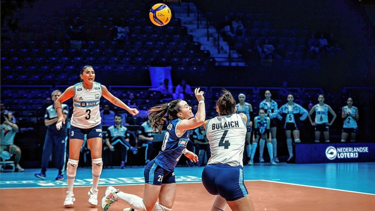 Las Panteras enfrentan a Italia en el Mundial de vóley