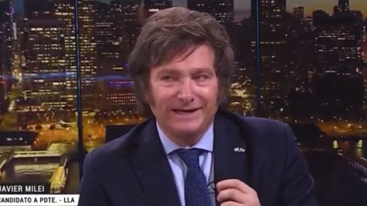Es muy difícil hablar, el incómodo momento que vivió Javier Milei en ...