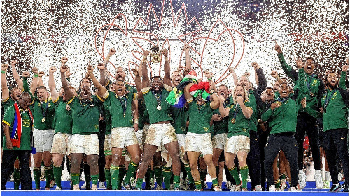Los Springboks se consagraron campeones mundiales por cuarta vez