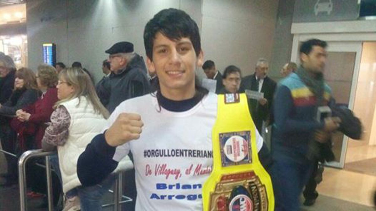 Brian Arregui, el entrerriano que se consagró campeón mundial juvenil ...