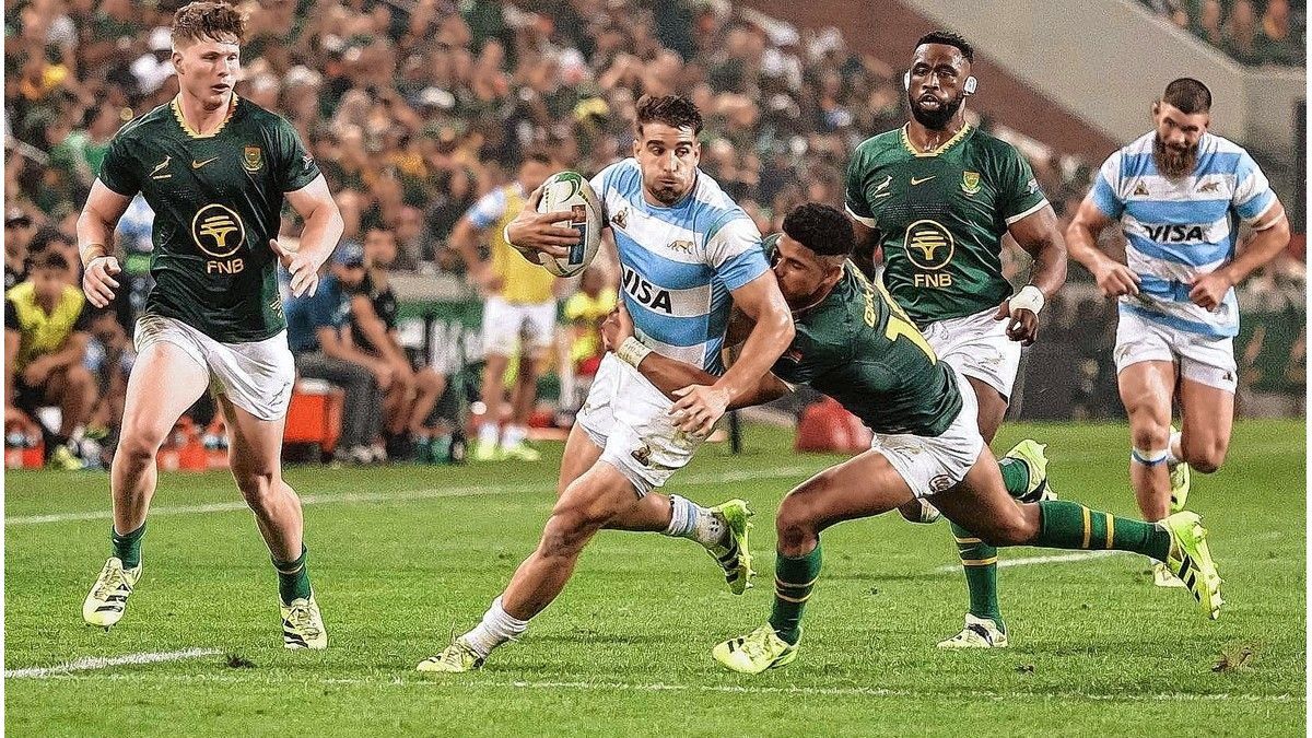 Los Pumas sufrieron una dura derrota ante Sudáfrica en Durban y no ...