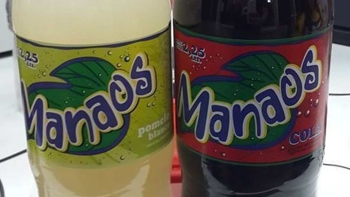 Ordenan retirar del mercado tres lotes de gaseosa Manaos