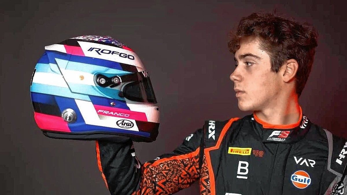 Franco Colapinto hará los test de F3 con otra escudería
