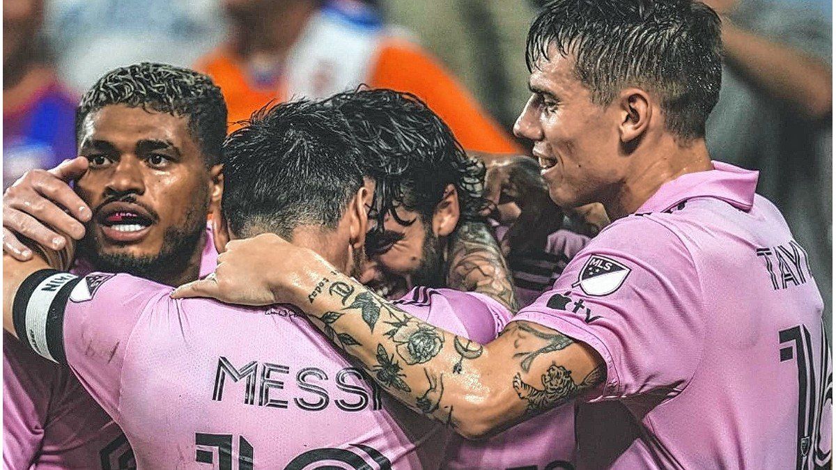 Con Messi y Farías Inter Miami se clasificó a la final de la US Open Cup