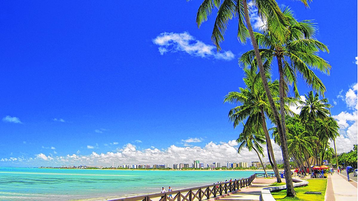 Las bellas playas de Maceió