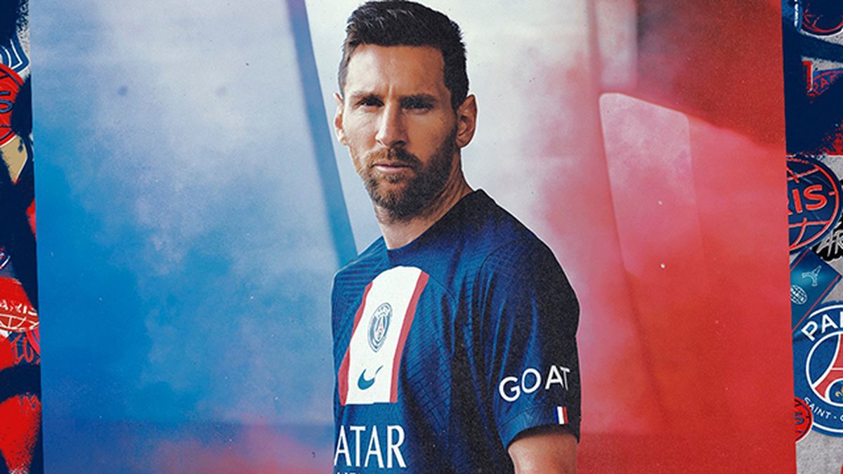 Lionel Messi presentó la nueva camiseta del PSG