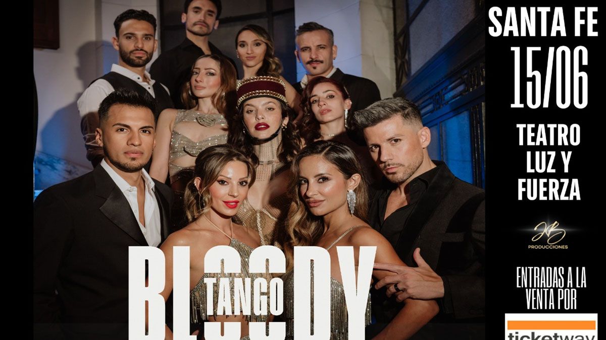 Bloody Tango: el espectaculo mas esperado ahora, en gira nacional