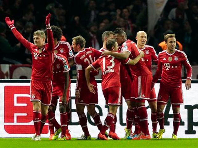 Imbatible: Bayern Munich, campeón en Alemania a siete fechas del final