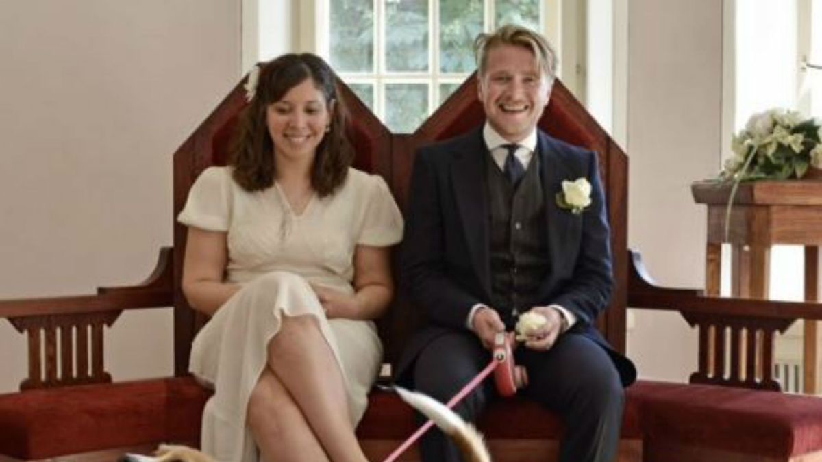 ¡triunfó El Amor Luis Delía Compartió Fotos Del Casamiento De Su Hija En Estonia