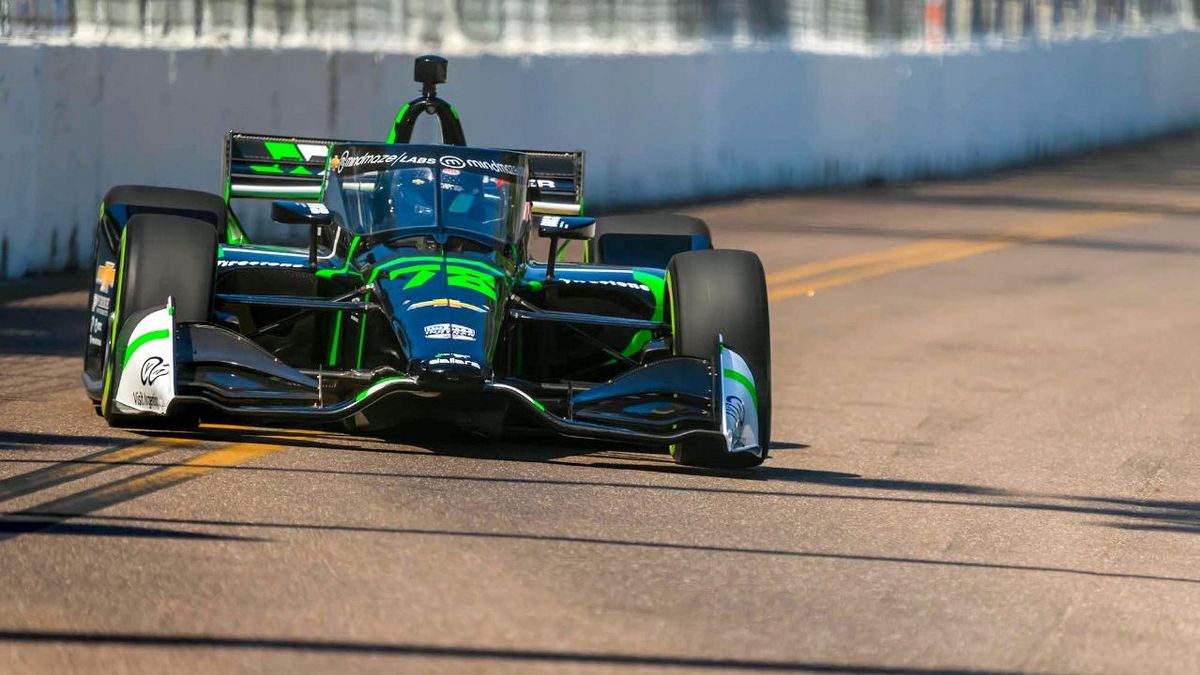 Agustín Canapino tuvo un gran estreno en la IndyCar Series