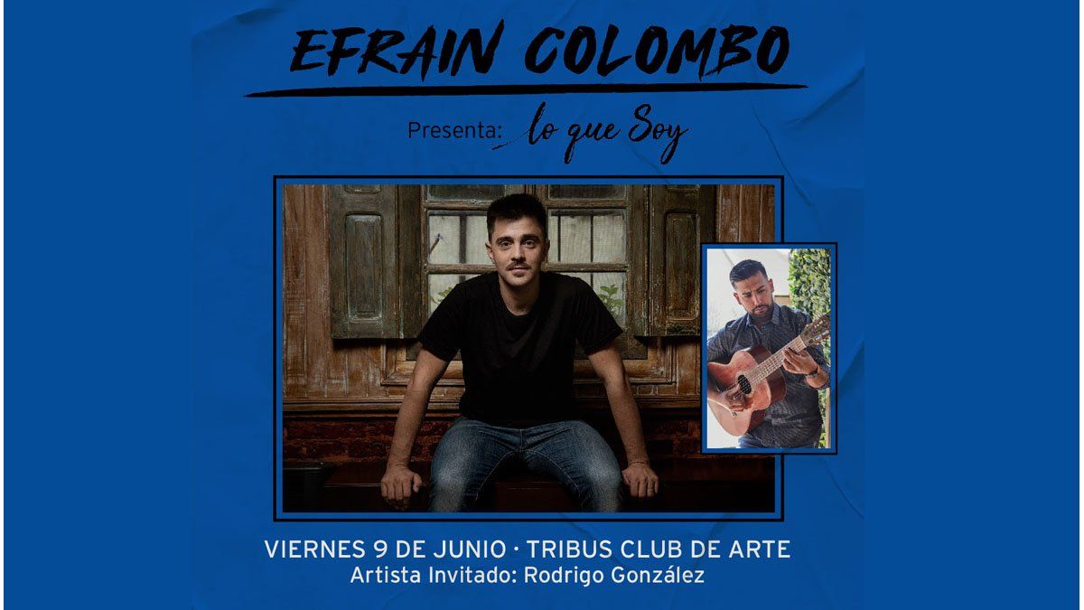 El referente del folclore joven, Efraín Colombo, presenta Lo que soy en ...