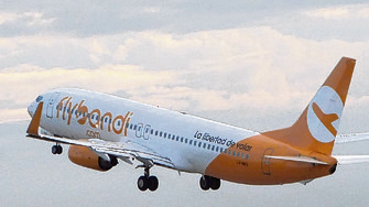 Récord de rutas de Flybondi