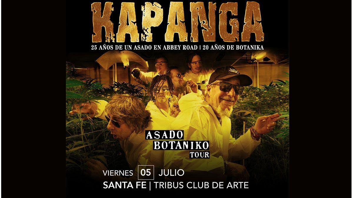 Kapanga regresa a Tribus festejando los aniversarios de dos discos clásicos
